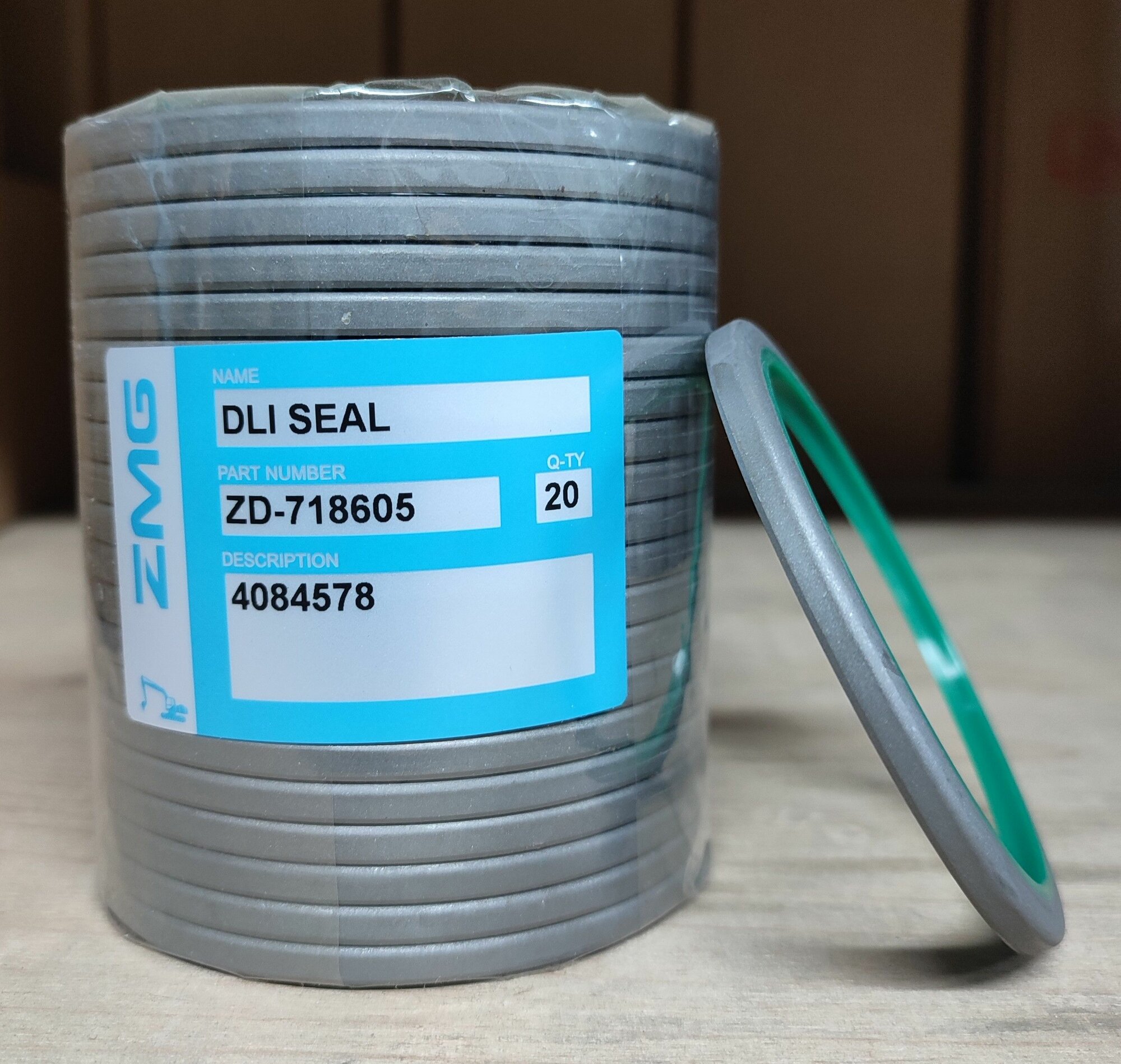 Уплотнение ZMG 4084578, ZD-718605 71x86x5 для экскаватора Hitachi ZX200, ZX200-3