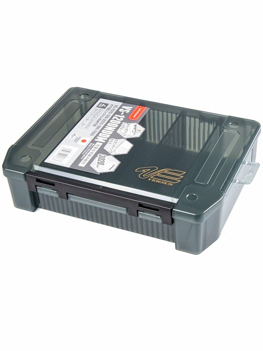 Коробка рыболовная Meiho Versus VS-1200NDDM Black 255x190x60