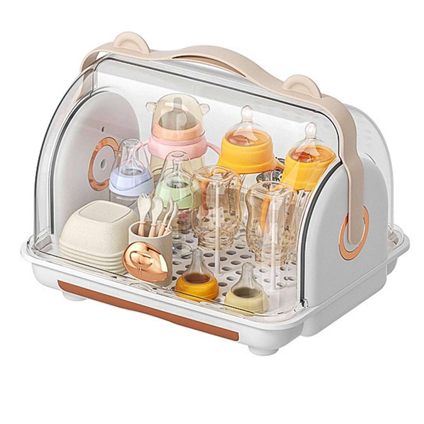 Ящик для хранения "IKEA", для бутылочек, с пылезащитной крышкой