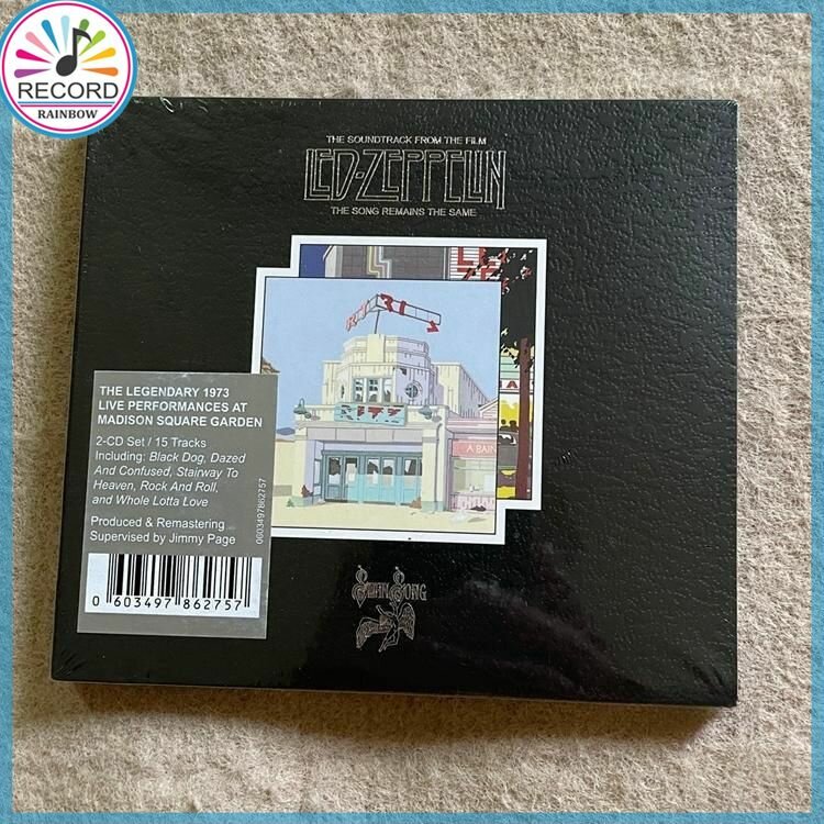 Led Zeppelin The Song Remains The Same 2CD настоящий Герметичная упаковка совершенно новый