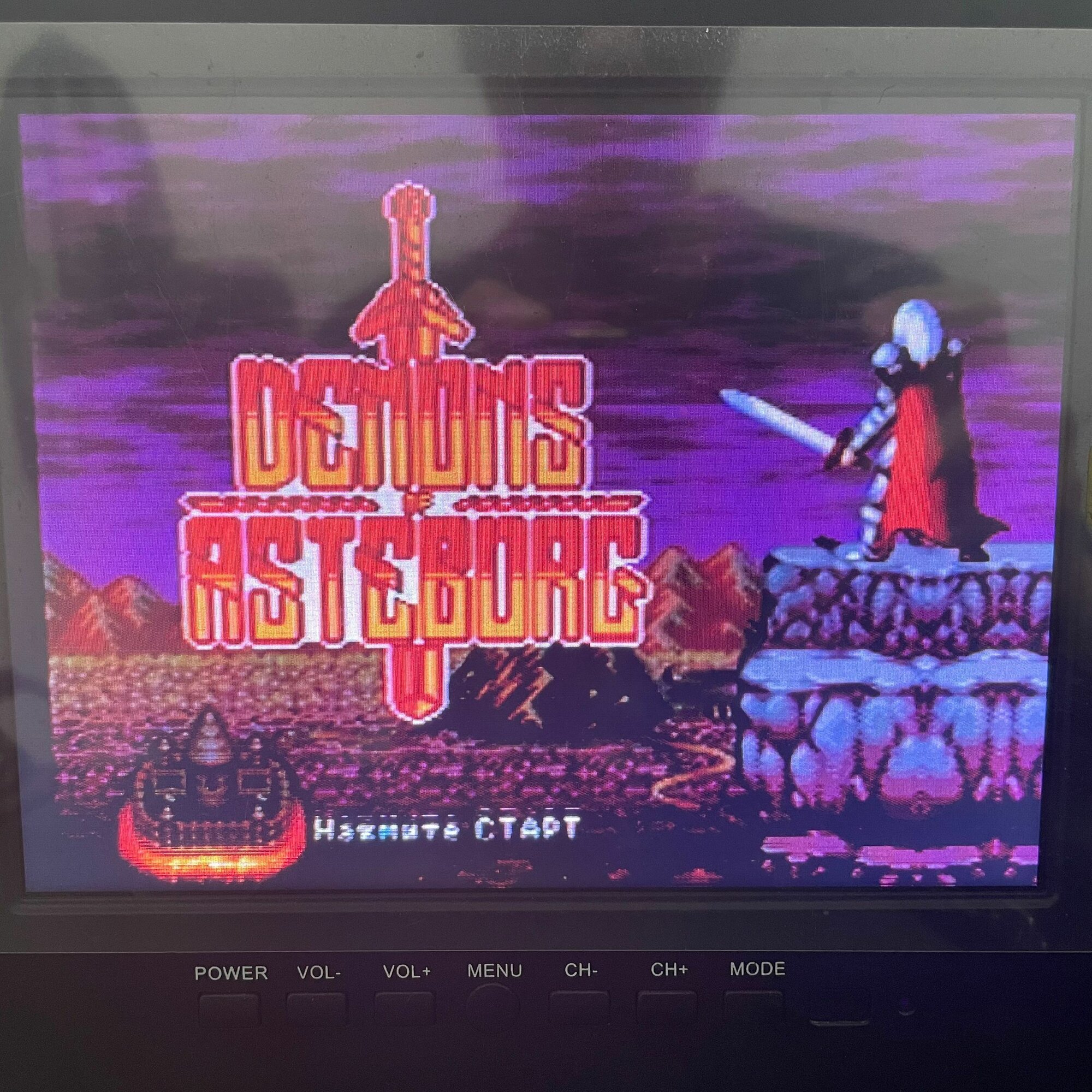 Игровой картридж для приставки 16 bit SEGA: DEMONS OF ASTEBORG