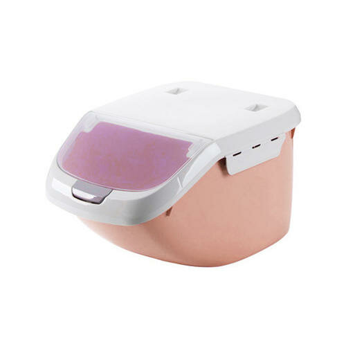 Уплотните 6 кг оранжевого риса распределитель зерновых контейнер для хранения зерна герметичный влагонепроницаемый контейнер для хранения продуктов питания для домашних животных анти - плесень