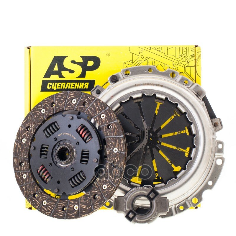 Комплект сцепления ВАЗ 2110-2112 ASP ASP арт. A03200C