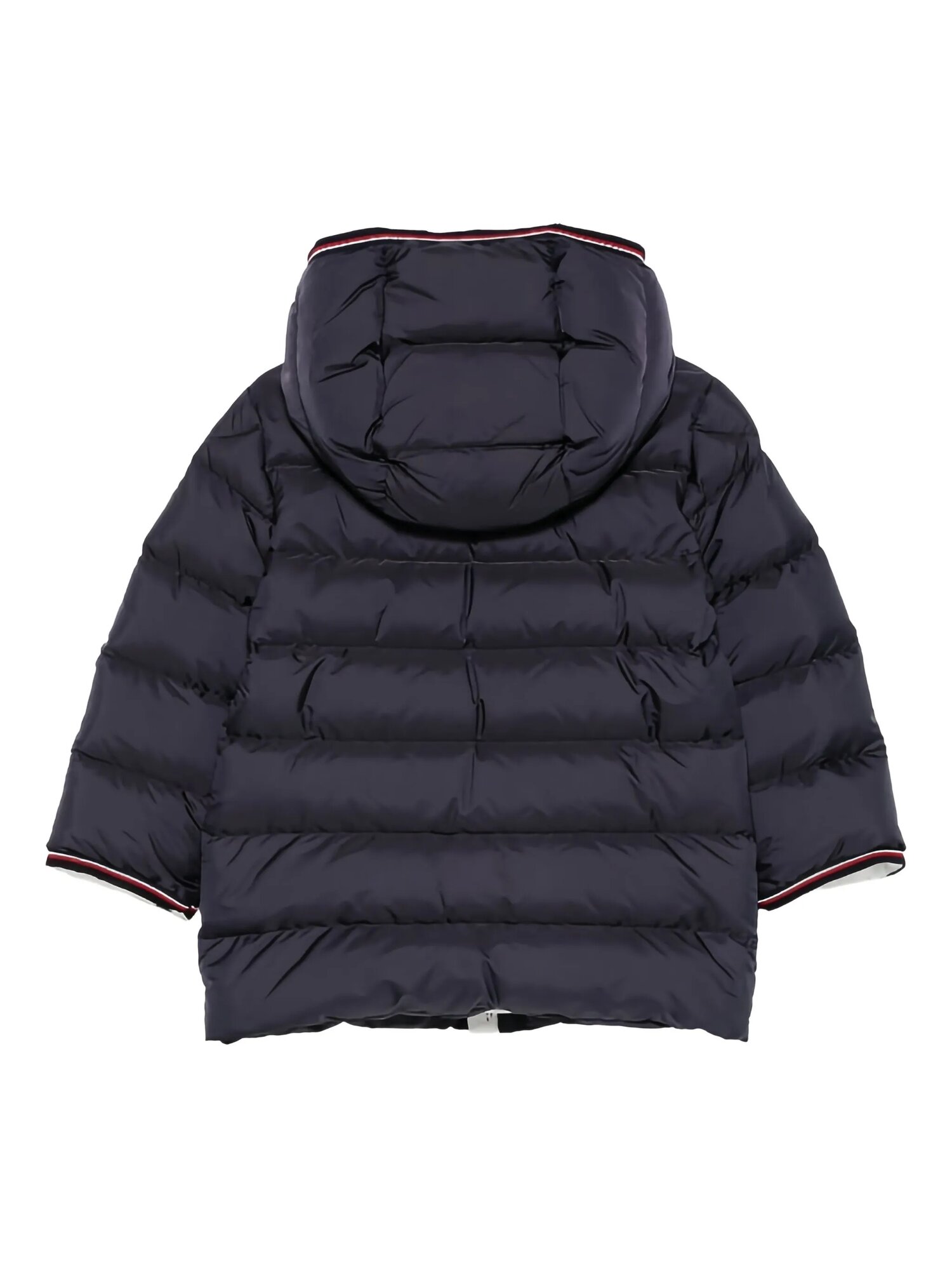 Пуховик Moncler, размер 2 года, синий — фото 1
