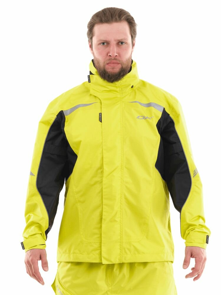 Куртка - дождевик DRAGONFLY EVO YELLOW (мембрана) 2023 размер M желтая