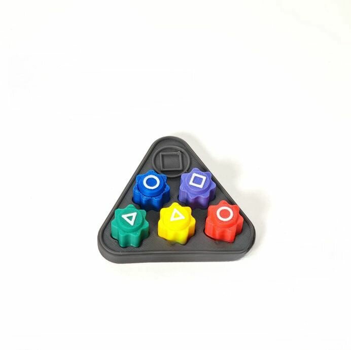 Игра Кальмар, Набор корейских народных игр Gonggi, двусторонняя игра Ловля камней, семейные игры для путешествий