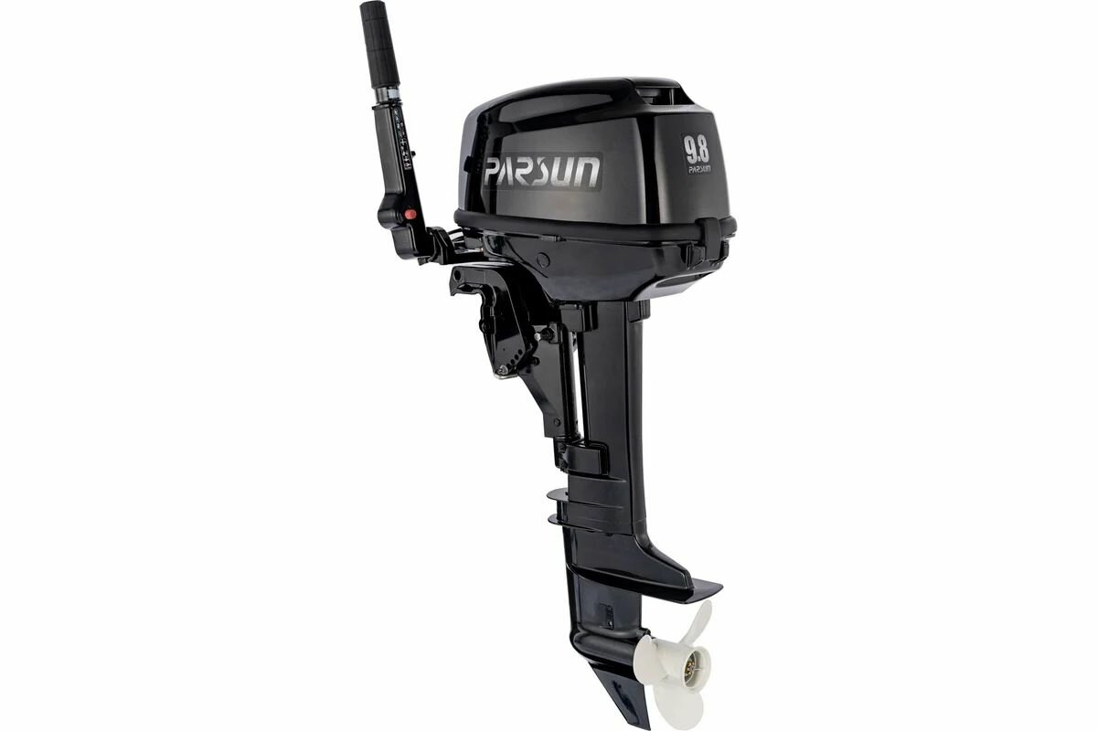 Лодочный мотор Parsun, T9.8BMS, бензиновый, 2-х тактный, 9.8 л. с, ручной запуск