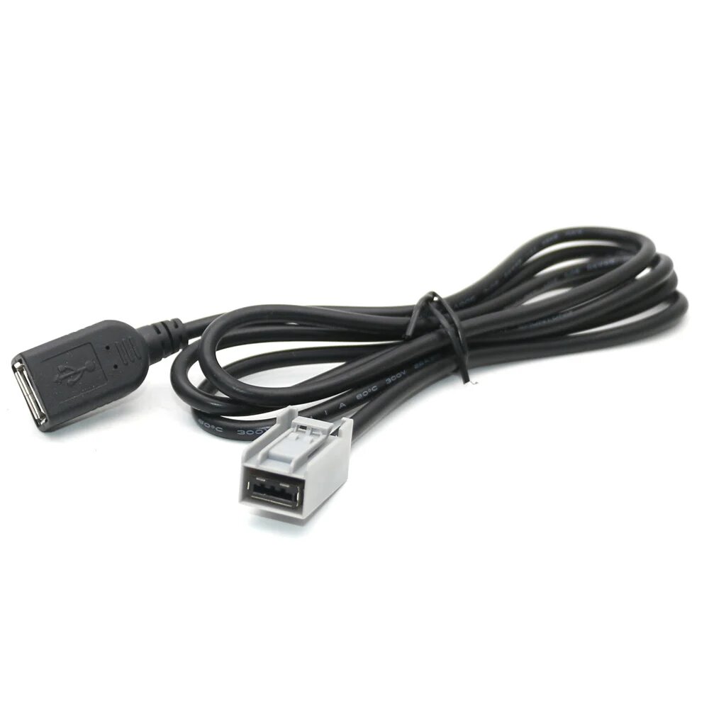 Автомобильный аудио Радио стерео AUX USB разъем Кабель-адаптер для Honda Удлинительный провод для Mitsubishi, A