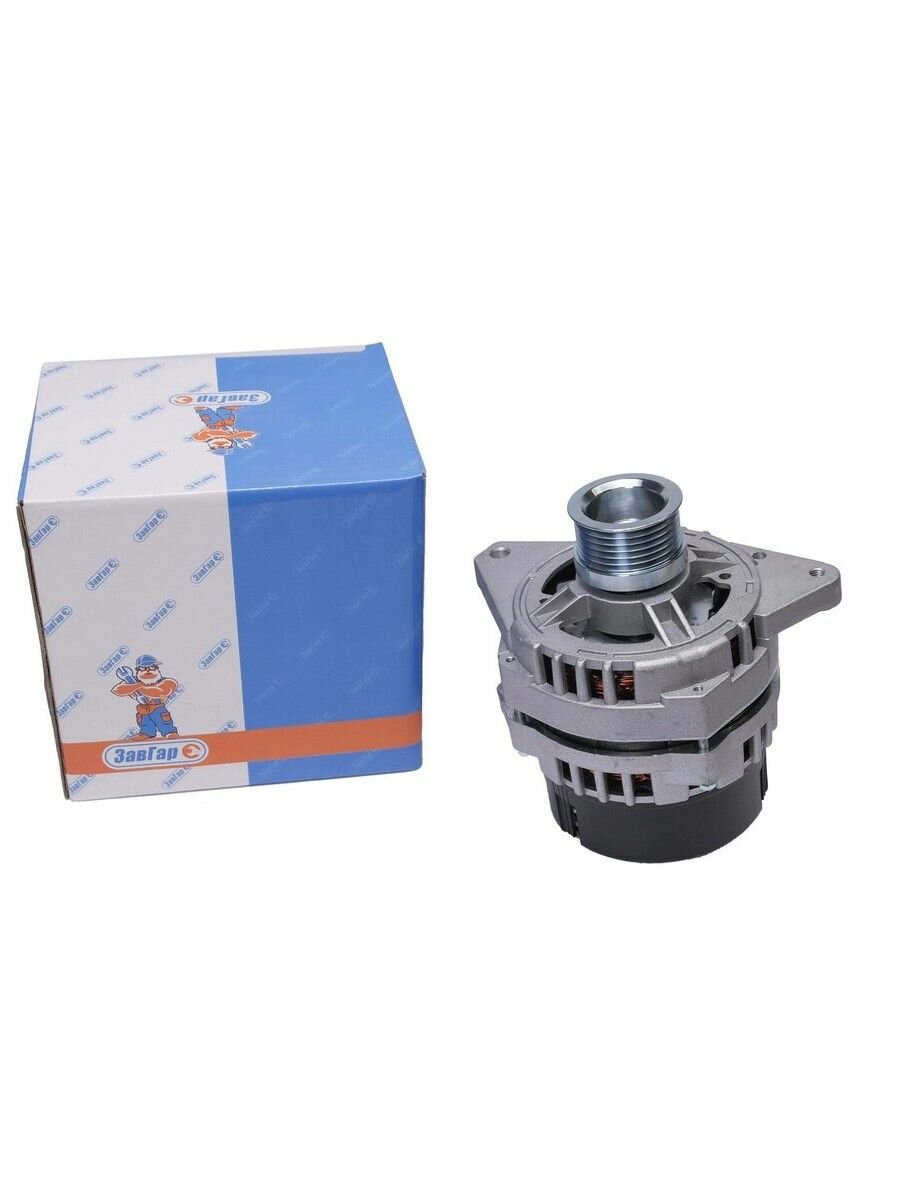 Генератор 3302 "Бизнес", УАЗ дв.4216.10 "ЕВРО-3" поликлиновой ремень, 95А "ЗавГар"