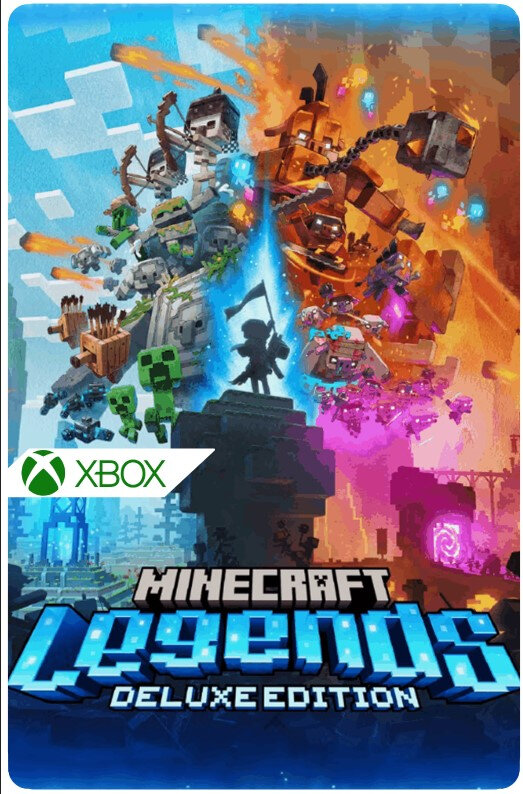 Игра Minecraft Legends Deluxe Edition для Xbox One/Series X|S (Египет), русский перевод, цифровой ключ