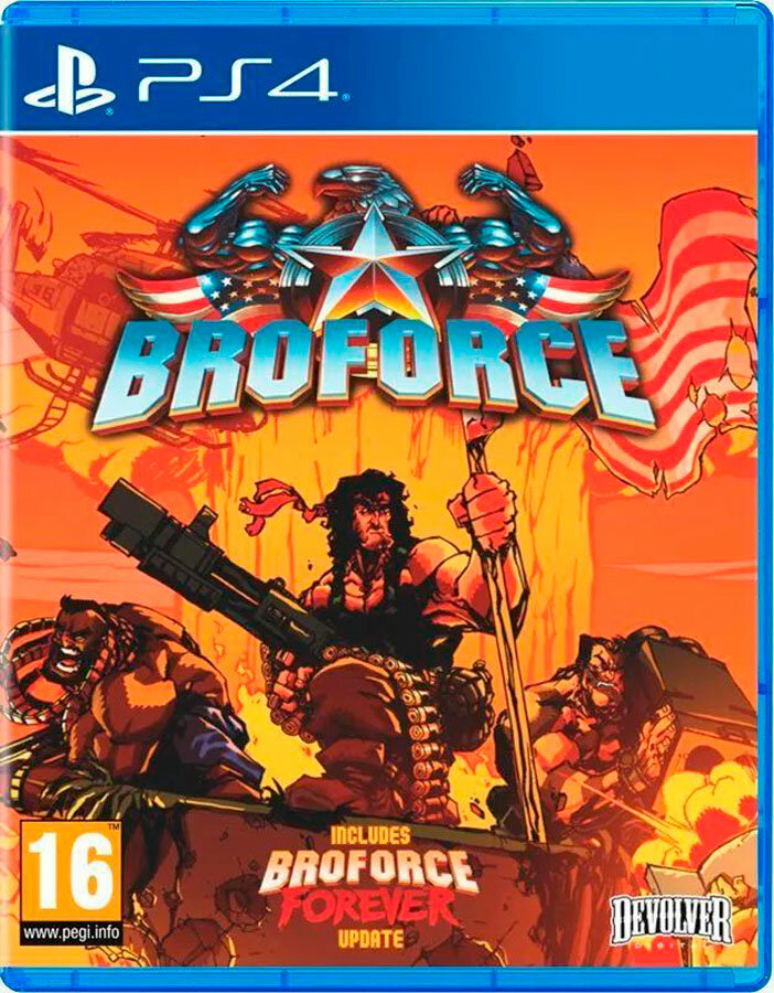 Видеоигра Broforce (PS4)
