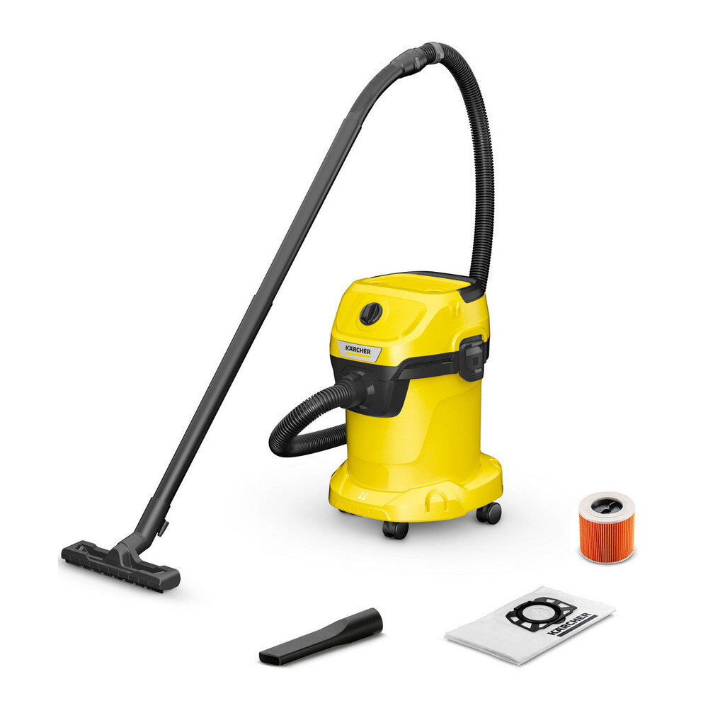 Строительный пылесос Karcher WD 3 V-17/4/20 Yellow