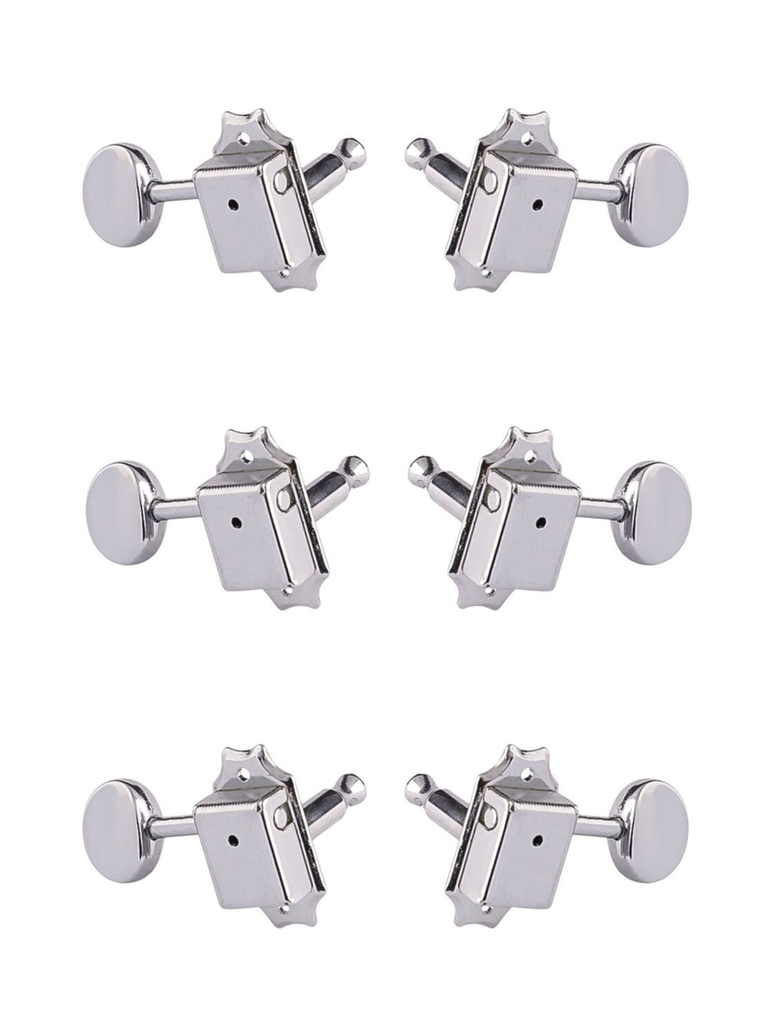 Колки 3+3, Metallor J-45-CR-3+3, хром