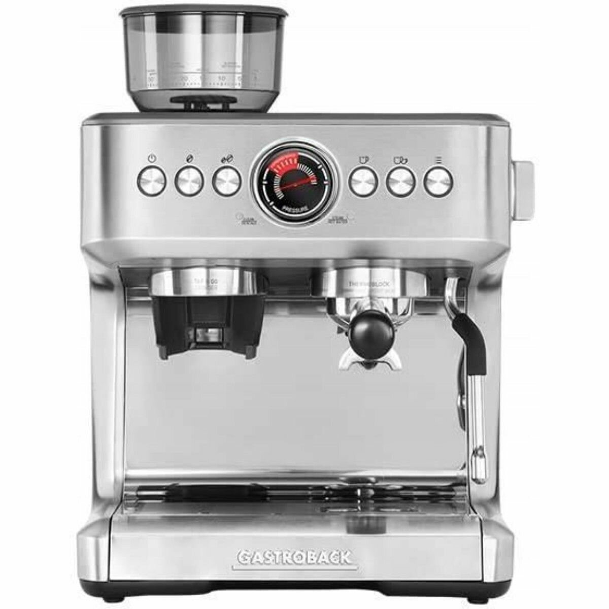 Кофеварка Gastroback Design Espresso Advanced Duo 42626, серебряный