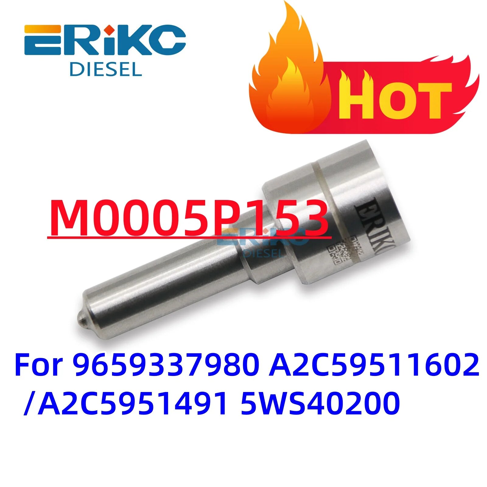 Дизельная форсунка Common Rail M0005P153 для Siemens VDO, оригинальная 9659337980, A2C59511602/A2C5951491 5WS40200, распылитель