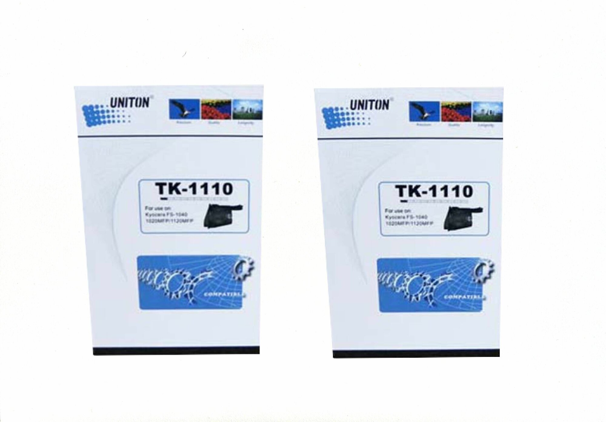 Комплект картриджей - 2 шт. TK-1110 для KYOCERA FS-1040/1120MFP UNITON Premium