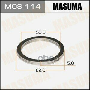 Кольцо уплотнительное глушителя Masuma арт. mos-114