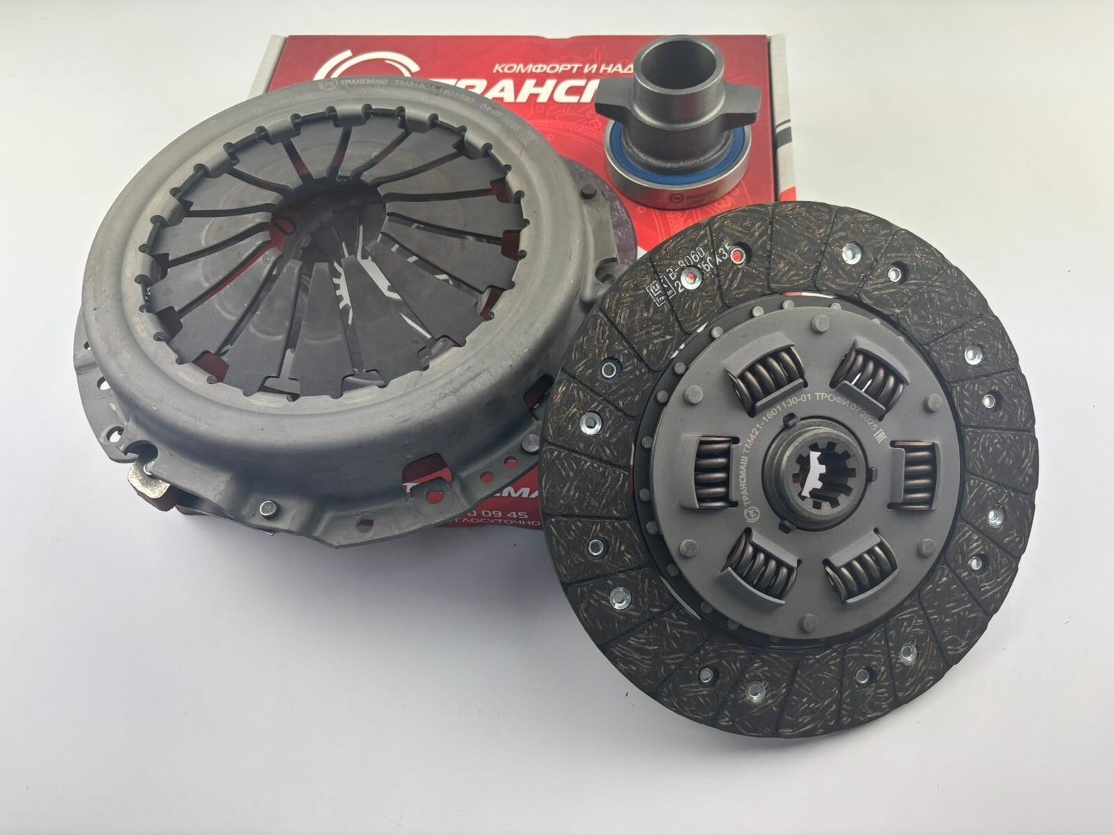 Сцепление УАЗ-3163 Патриот, Хантер, дв. 409; 514 (корзина, диск, муфта), "трофи"