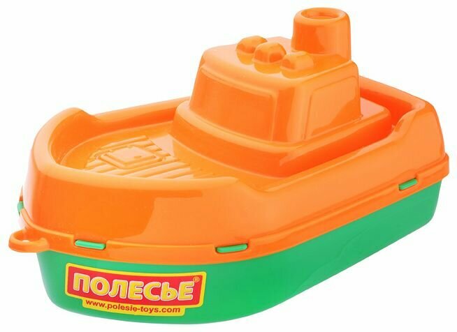 Детский кораблик "Волна", игрушечный водный транспорт, сюжетно-ролевая пластиковая модель для игр в ванной
