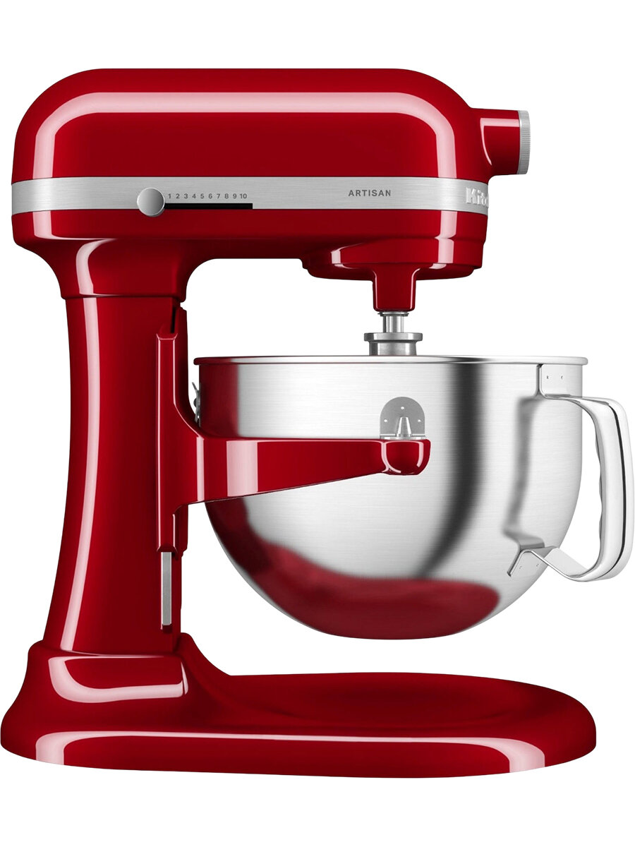 Планетарный миксер KITCHENAID Artisan 5KSM60SPXEER, красный, официальная гарантия