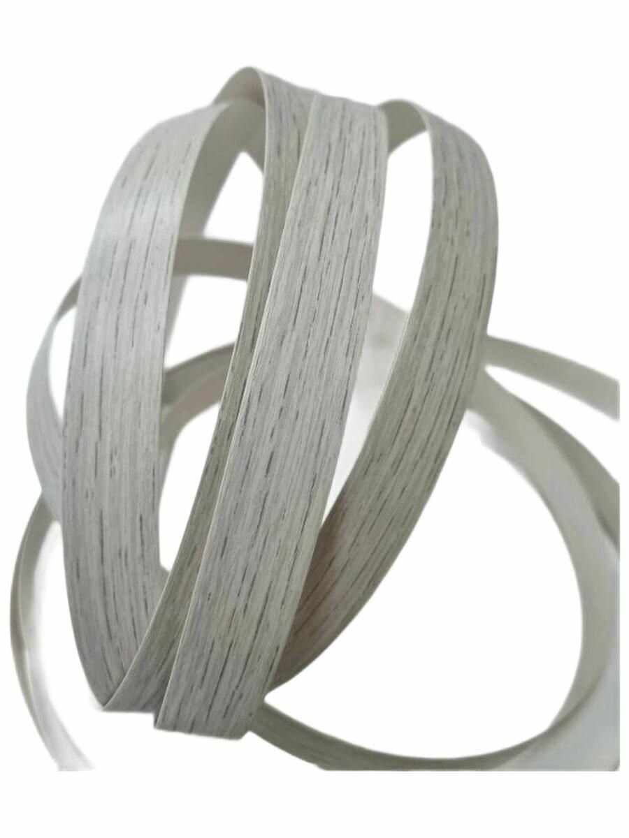 Кромка мебельная ПВХ с клеем 0,4*19мм, намотка 5 м, цвет Дуб Эльза/Пальмира 90107