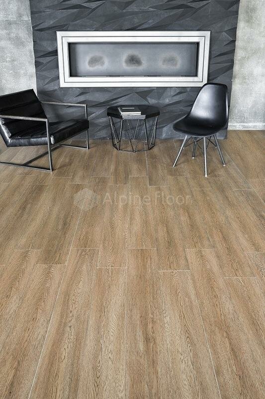 Виниловый ламинат Alpine Floor Intense ECO 9-3 Бурый лес 1220х183х6 мм