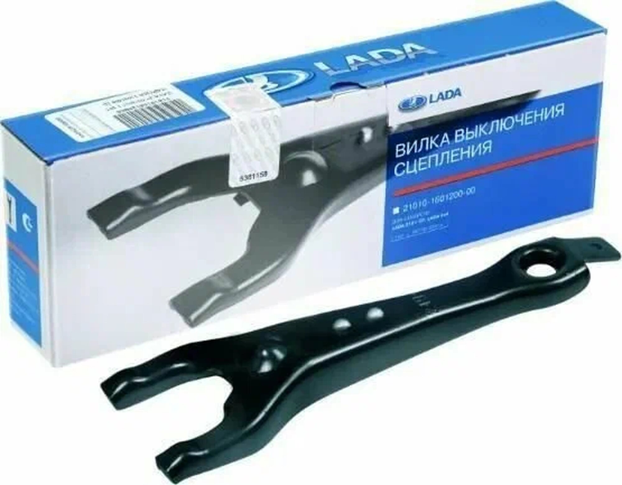 Вилка сцепления LADA 21010160120000, для ВАЗ 2101, металл, черная