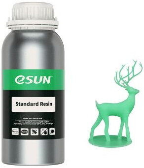Фотополимерная смола ESUN Standard Resin for LCD, 1 kg/bottle, салатовый STANDARDRESIN-GG