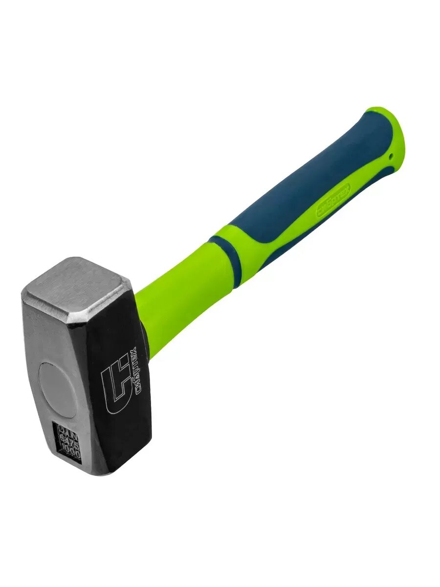 Кувалда 1 кг фибергласовая обрезиненная рукоятка