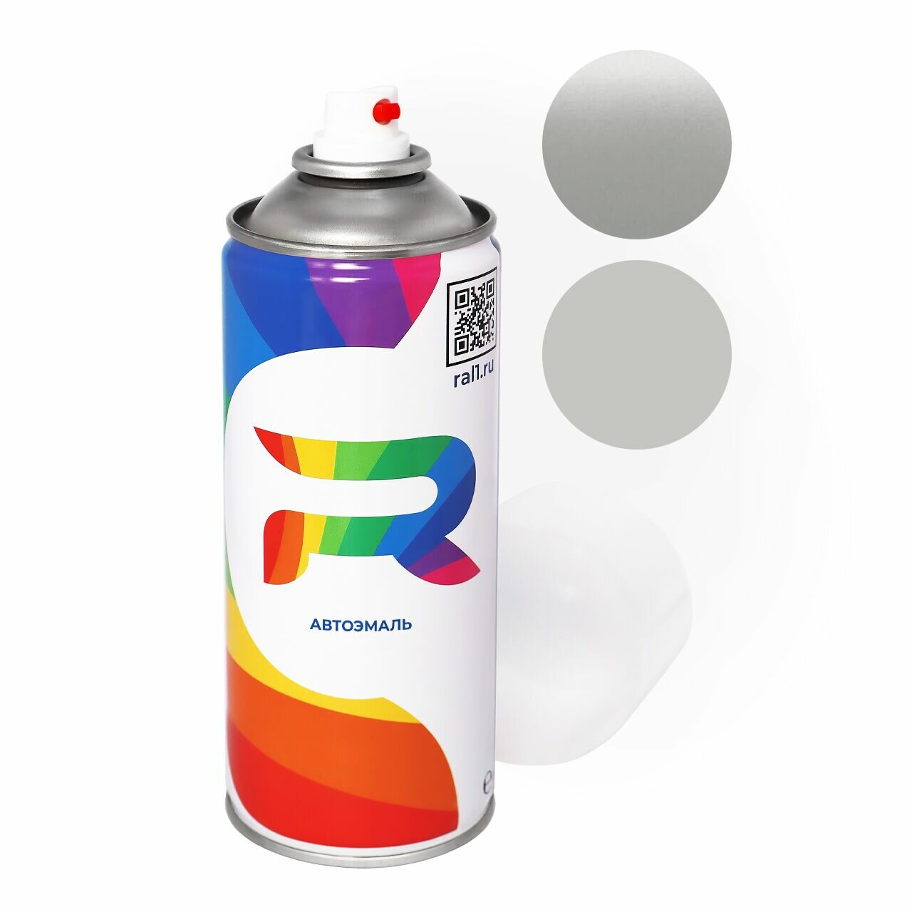 Автоэмаль аэрозольная Renault QXD - Universe White (Базовая краска, Перламутровый трехслойный, Белый) баллон 520 мл.