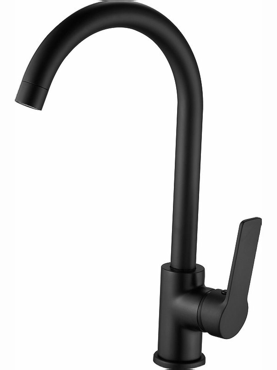 Смеситель Esko Singapore Black для кухонной мойки, черный
