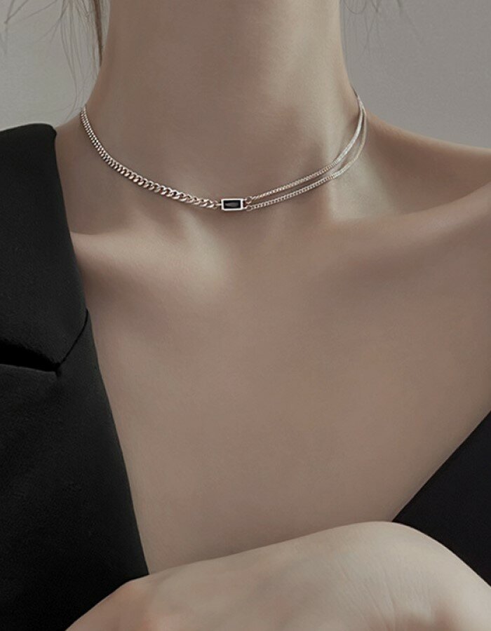 Колье, искусственный камень