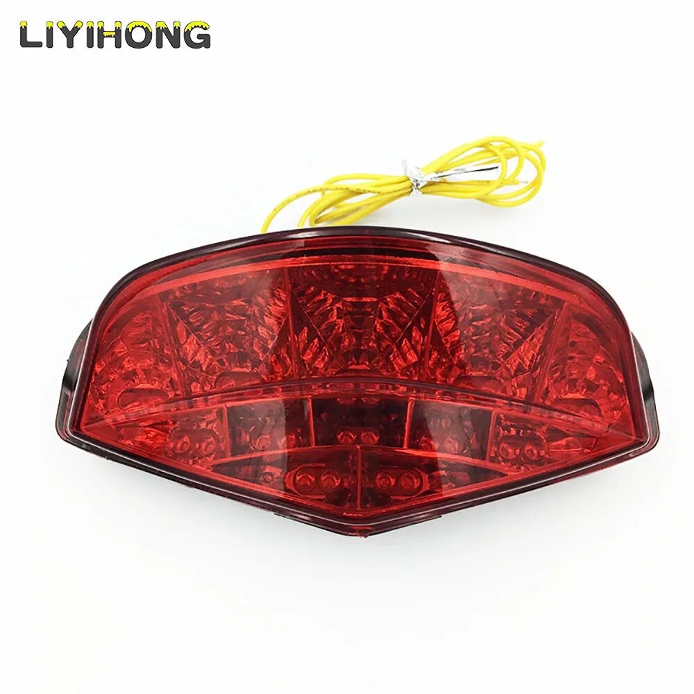 Светодиодный задний фонарь, указатель поворота для DUCATI Monster 659 696 795 796/S/EVO, аксессуары для мотоциклов, Интегрированная Лампа стоп-сигнала Red