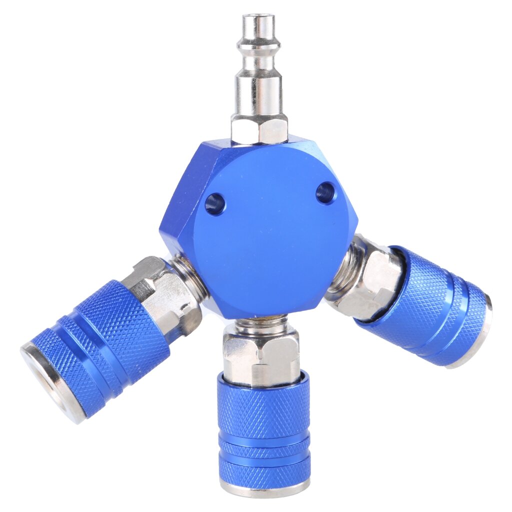 Трехходовой распределитель воздуха с 3 соединителями для компрессора