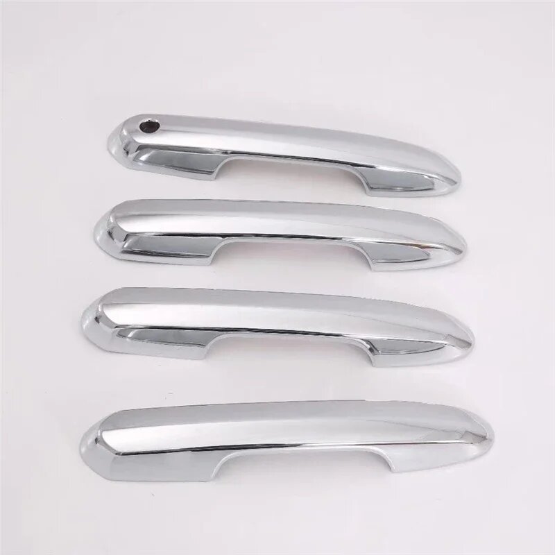 WELKINRY для Toyota RAV4 XA50 5-го поколения 2019-2024 RAV 4 ABS хромированная внешняя ручка кузова автомобиля дверная ручка крышка накладка A no smart hole