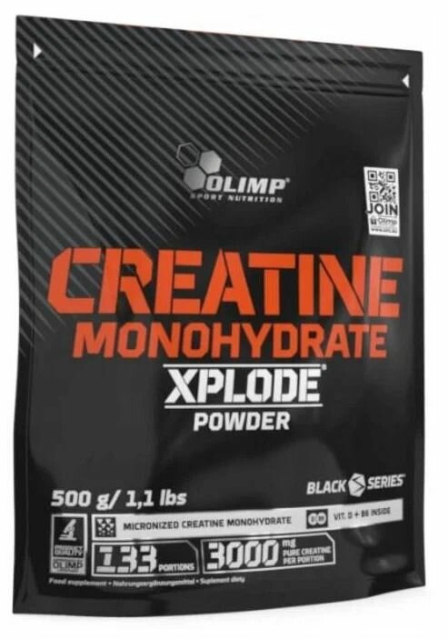 Креатин Моногидрат Olimp Creatine Monohydrate Xplode Powder 500 г. Апельсин, пакет