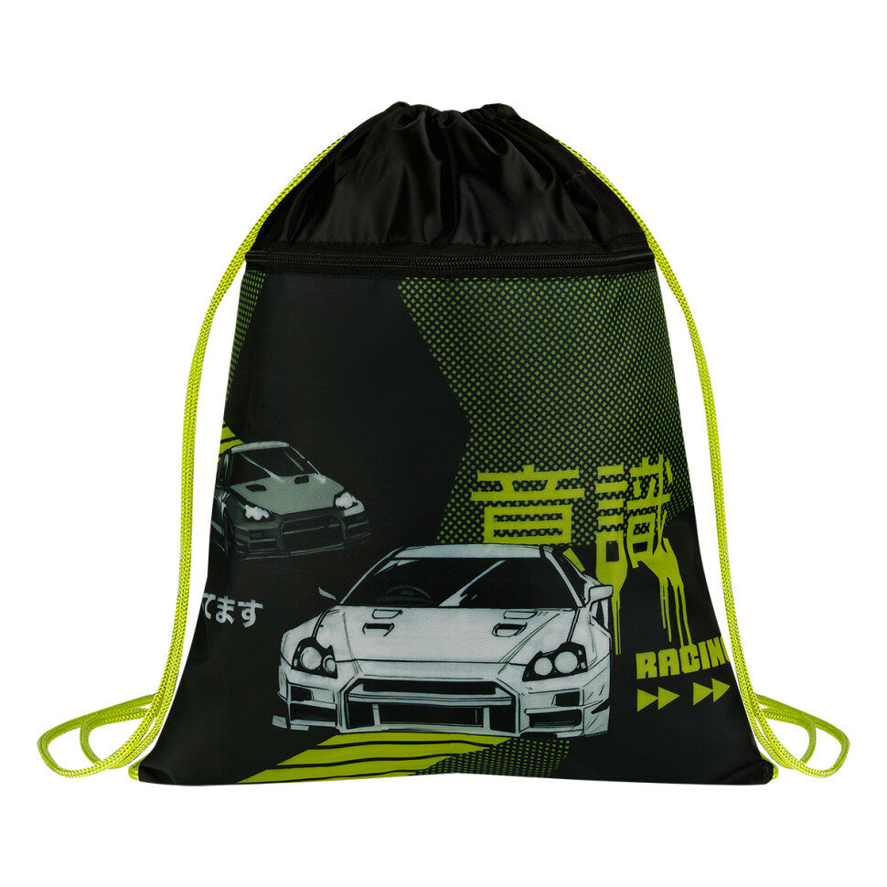 Мешок для обуви 1 отделение ArtSpace "Street Racer", 340*420мм, карман, 382506