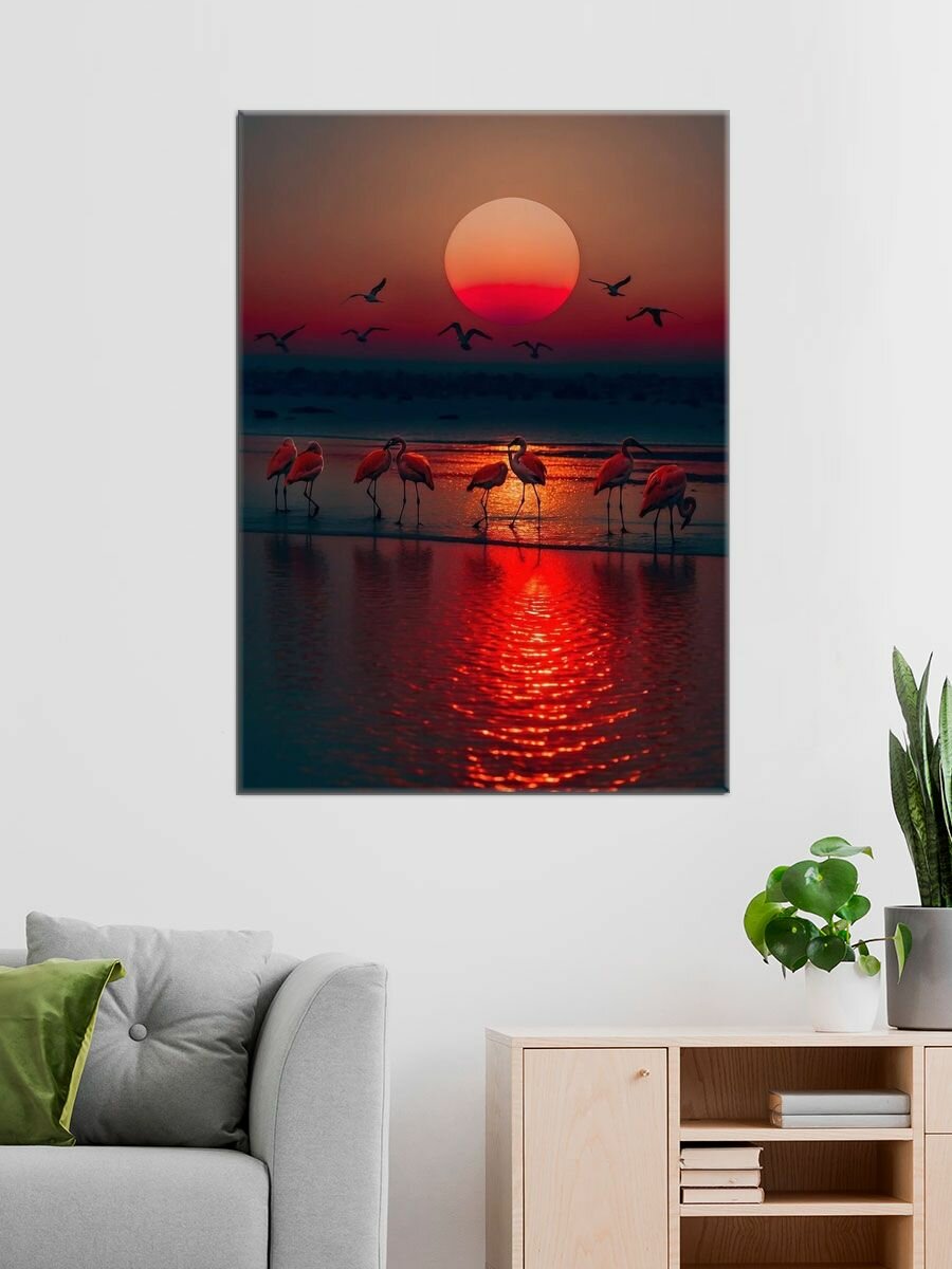 Картина на стену "Закат", 50х70 см