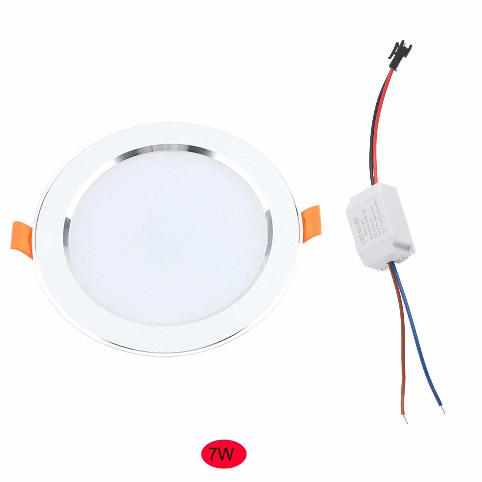 Сенсорная LED-панель 7W со встроенным датчиком движения, напряжение AC85-265V