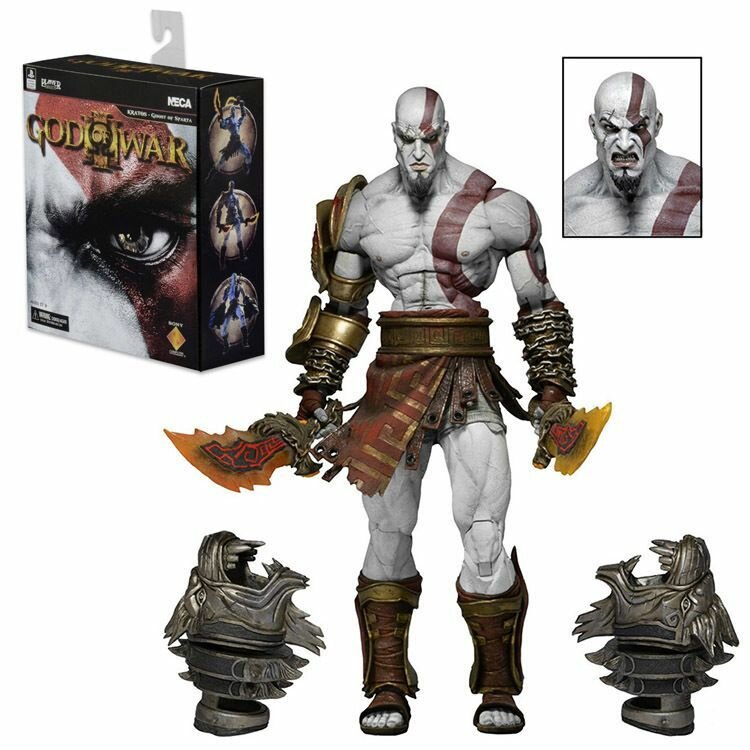 Бог войны, Kratos, подвижная фигурка, размер 18 см, для коллекции, идеальный подарок