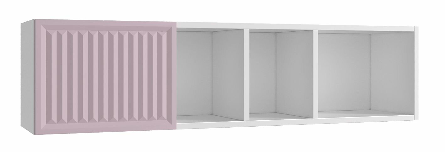 Полка Владимирская мебельная фабрика "Спраут", ЛДСП, настенная, 110х27,6х25 см