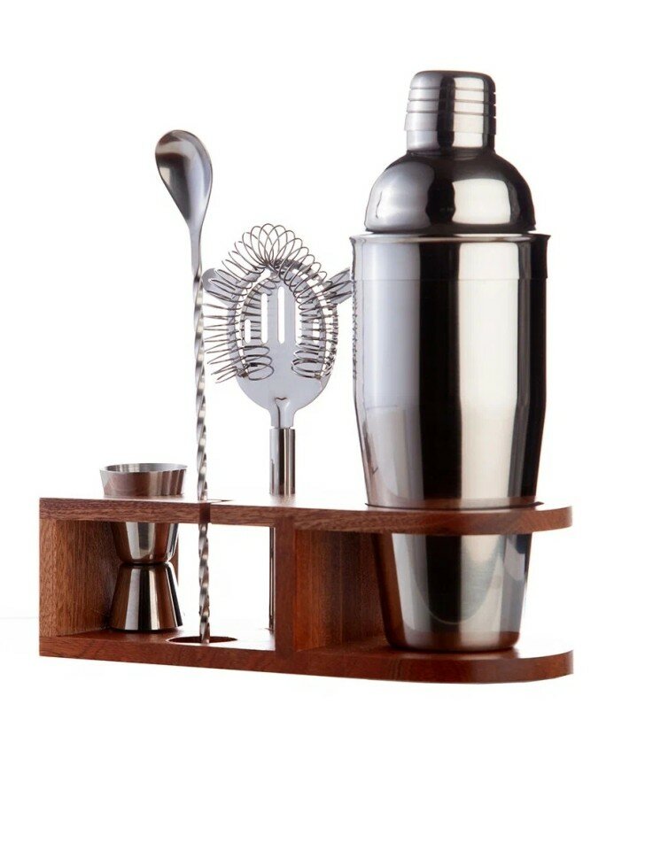 Набор барный для приготовления коктейлей (5 предметов)