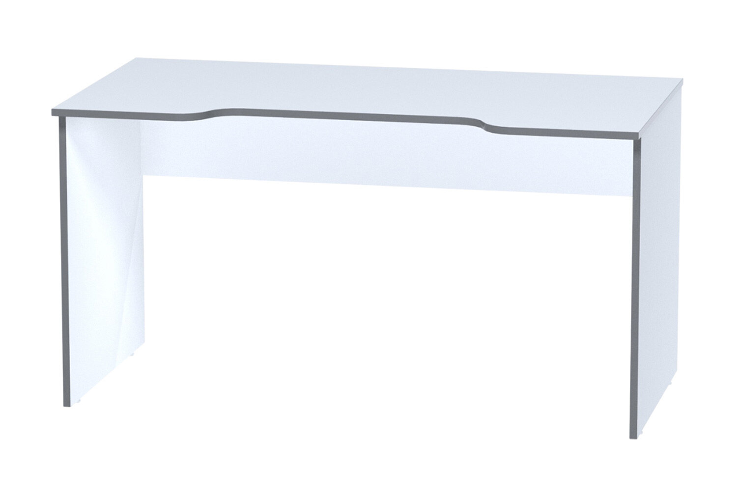 Компьютерный стол Hoff Вардиг 140х75х73 см, ДСП, цвет белый, серый