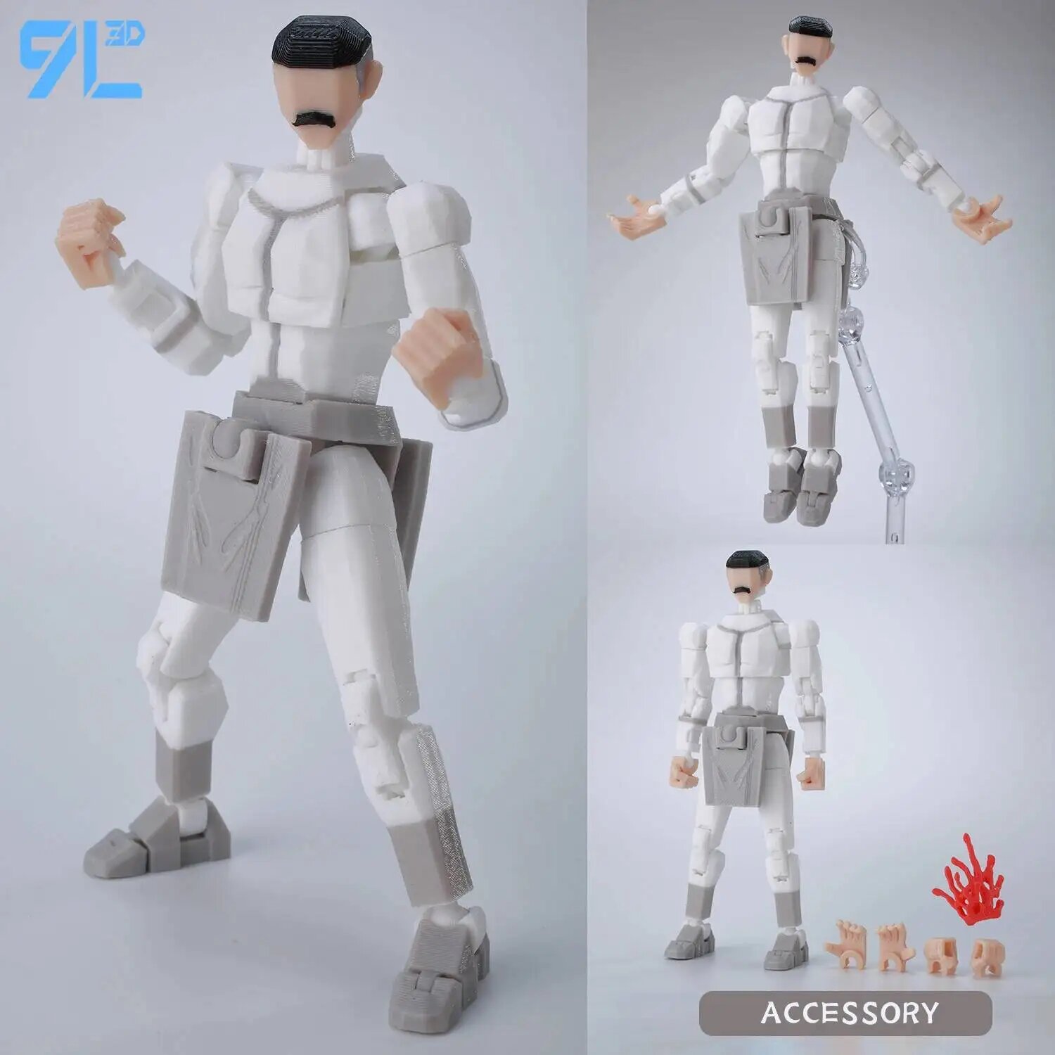 Фигурки Bandai Invincible 2.0 14+ Белый, Viltrumite