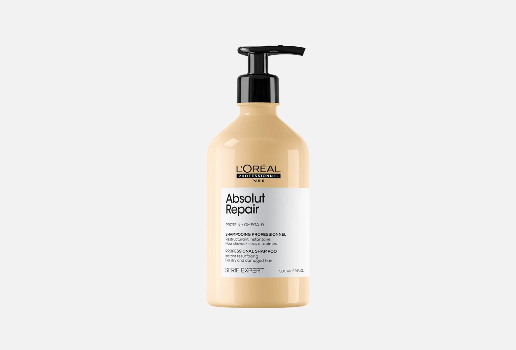 Шампунь L'oreal Absolut Repair Protein Gold Quinoa для поврежденных волос , 500мл