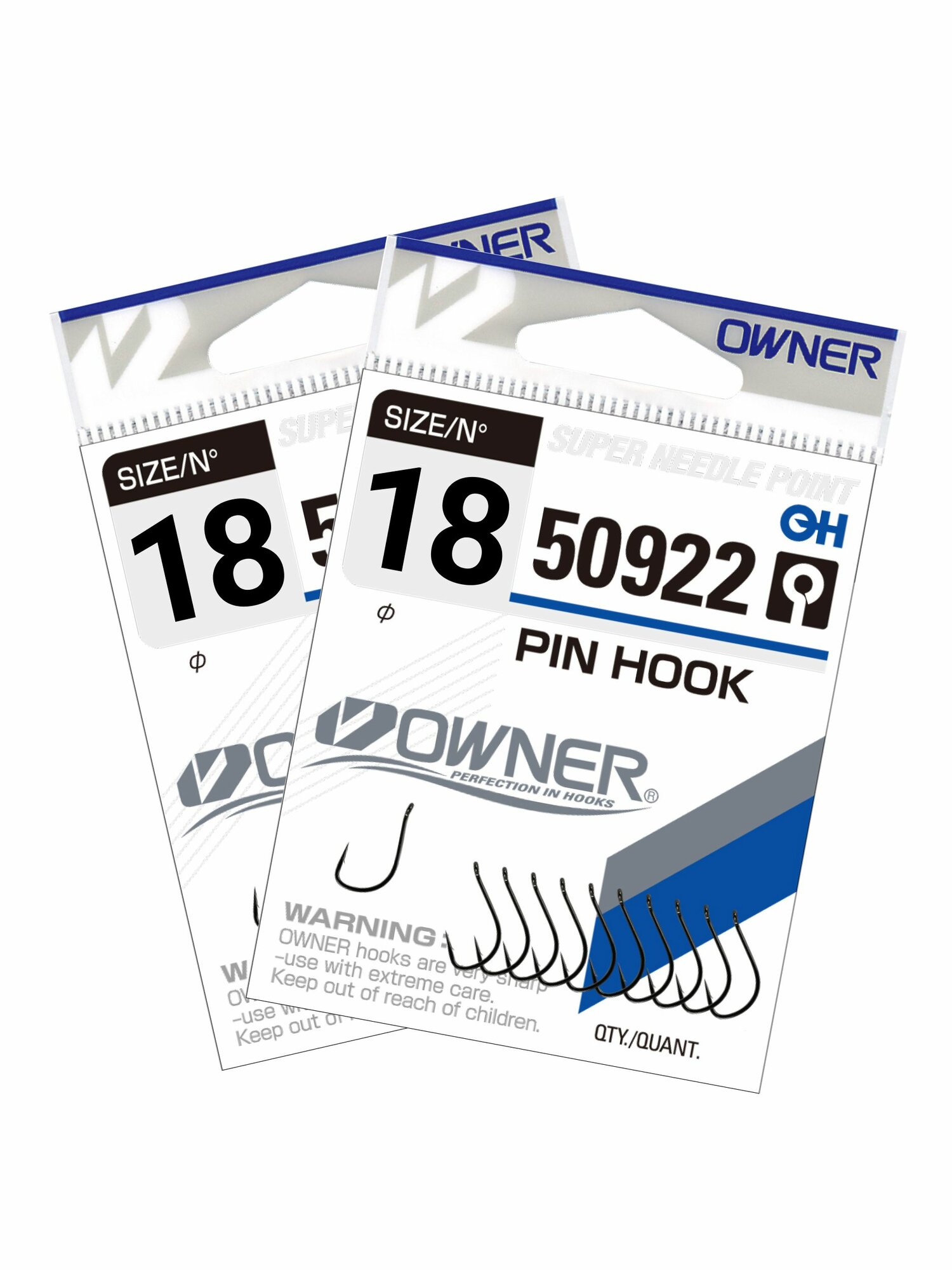 OWNER Крючок Pin Hook BC №18 13шт