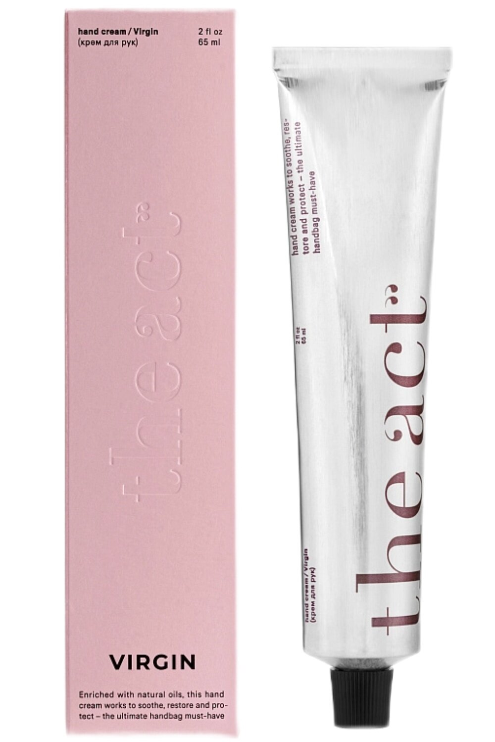 Крем для рук The Act ламеллярный, увлажняющий Virgin, с ароматом цветущей сакуры, 67г