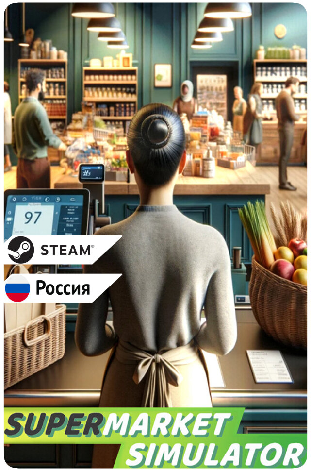 Игра Supermarket Simulator для PC (ПК) Steam, Steam GIFT, Россия