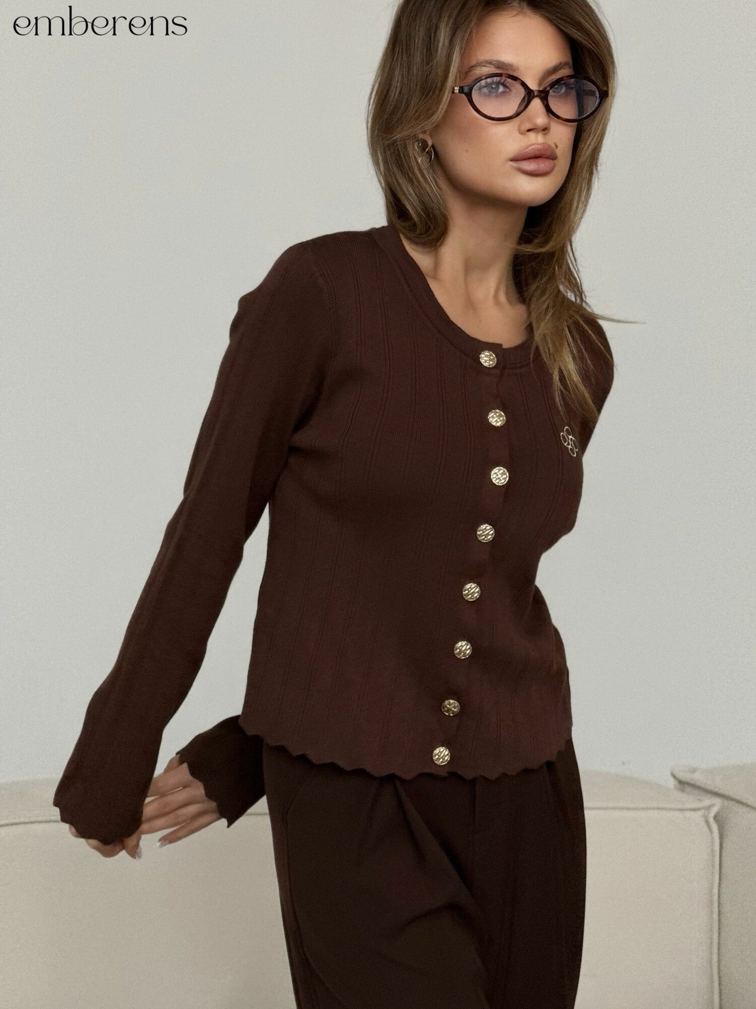 Кардиган Осень-зима 2025