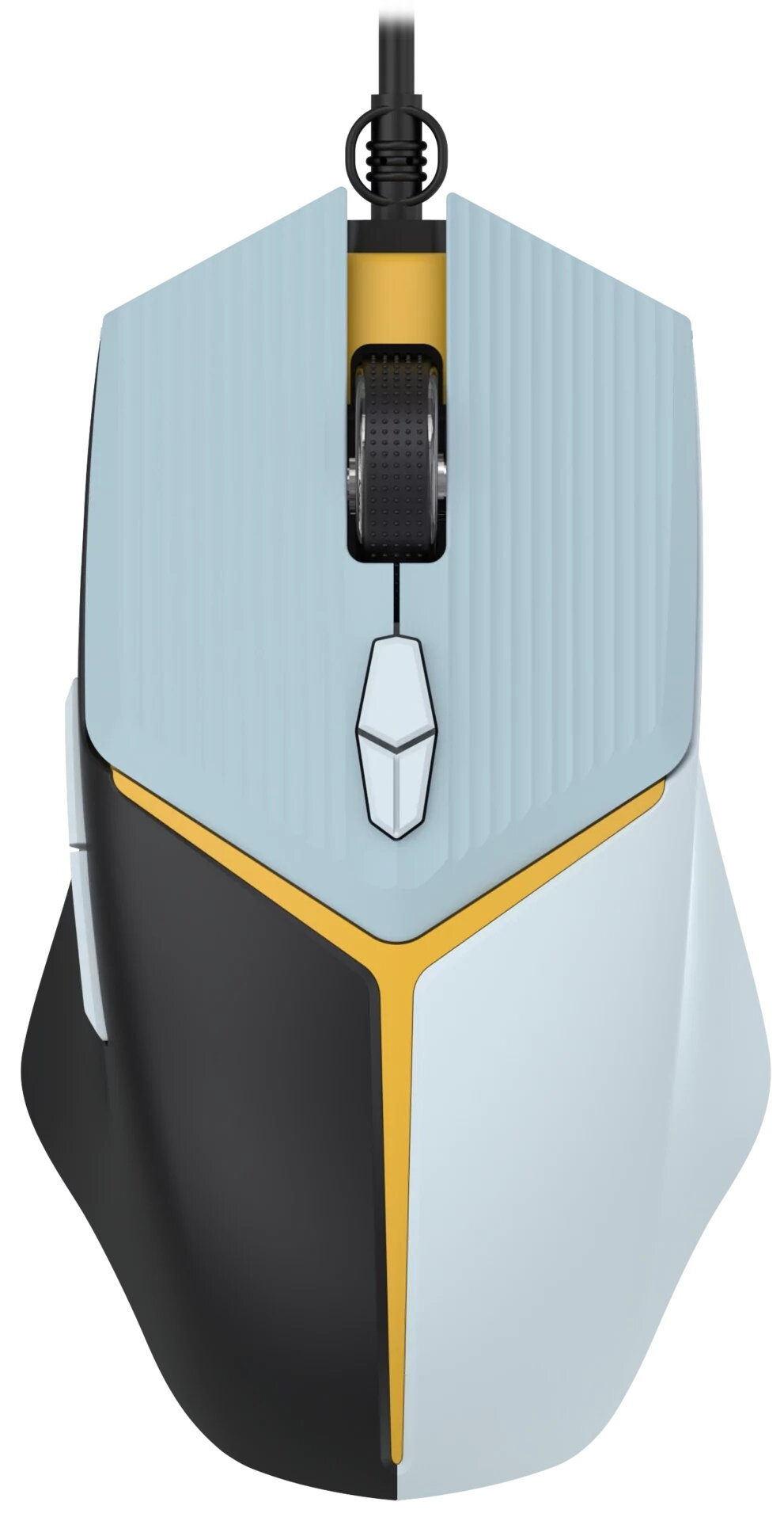 Мышь Defender игровая Shotgun GM-176 черн/сер,6кн,3600dpi,1.5м (52176)